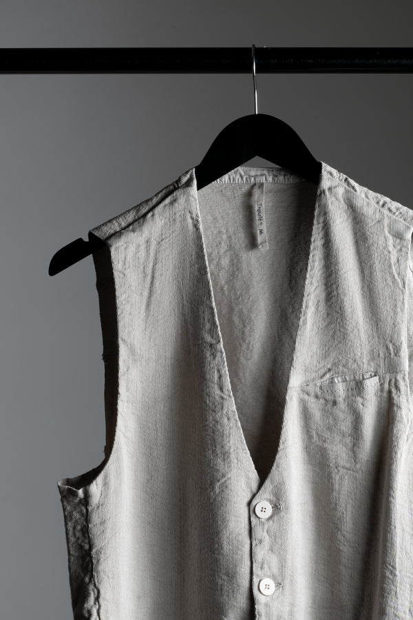 Waist Coat Ice CFUTRTH172-U01 - ISLAND LUXE